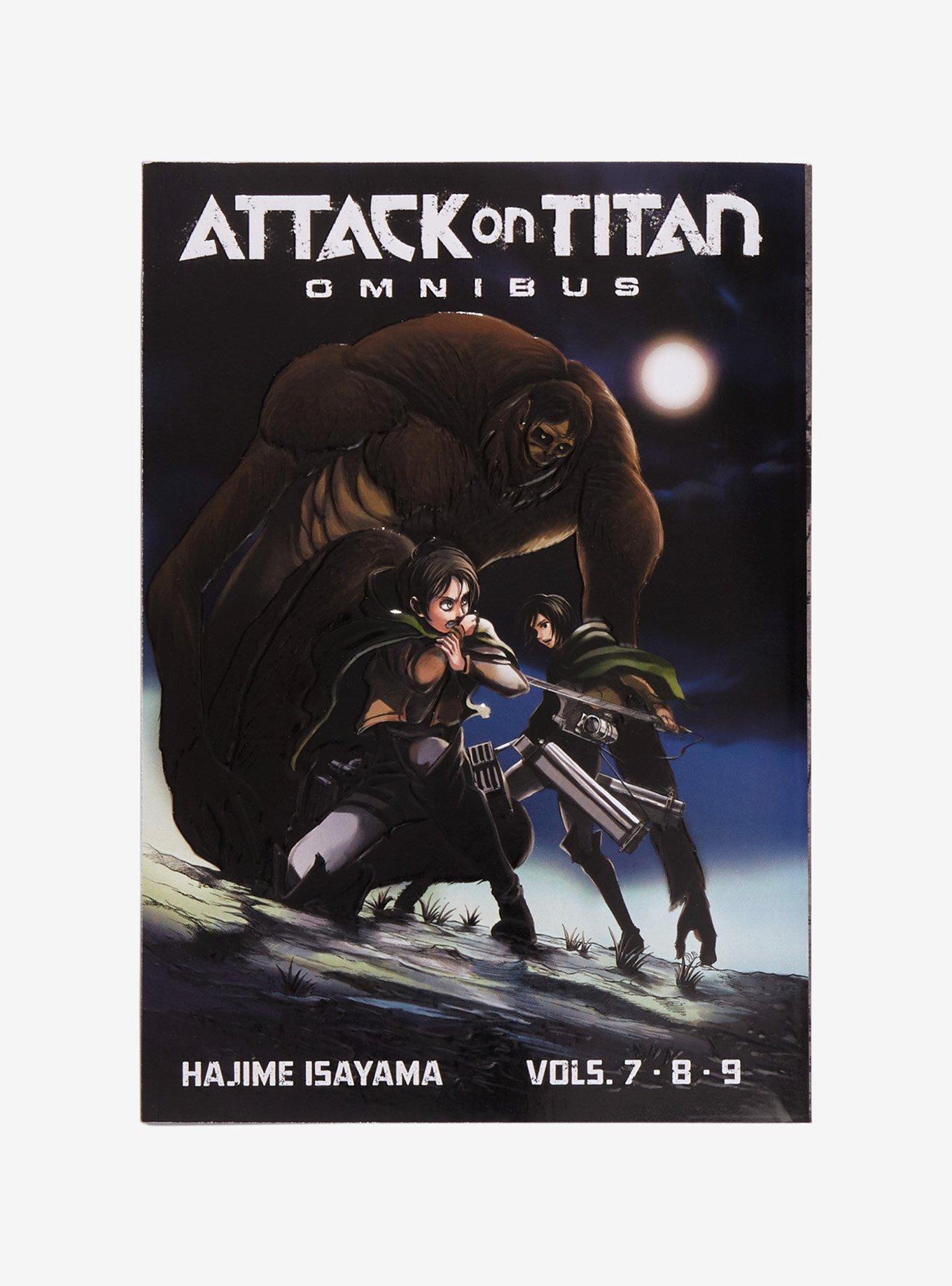 Attack On Titan Volumes 7 - 9 Omnibus Manga | Hot Topic