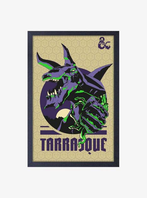 Dungeons and Dragons Tarrasque Framed Wood Wall Art | BoxLunch