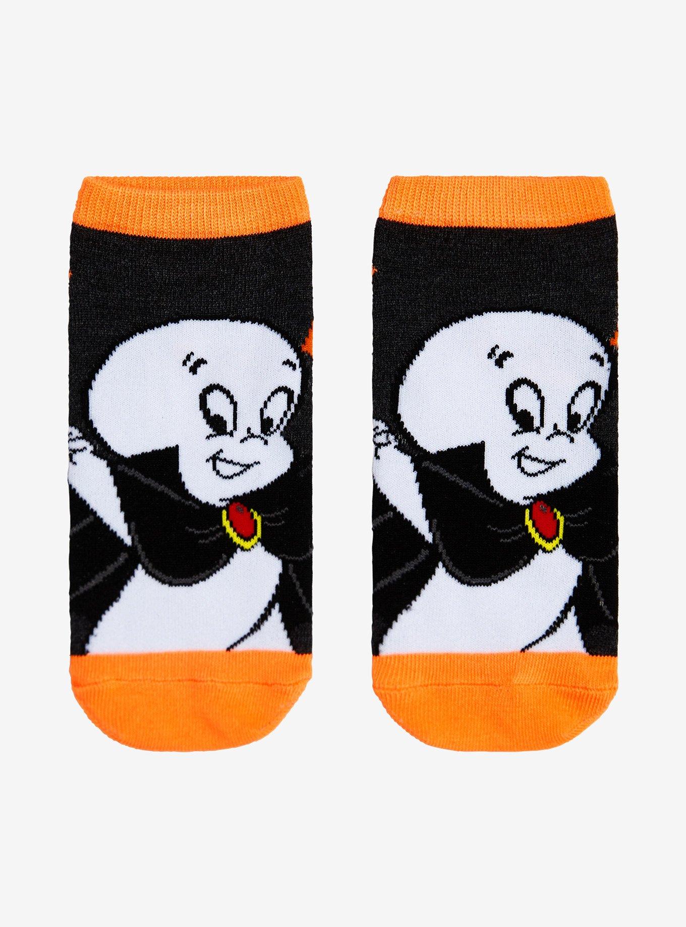 Casper The Friendly Ghost Costume No-Show Socks | Hot Topic
