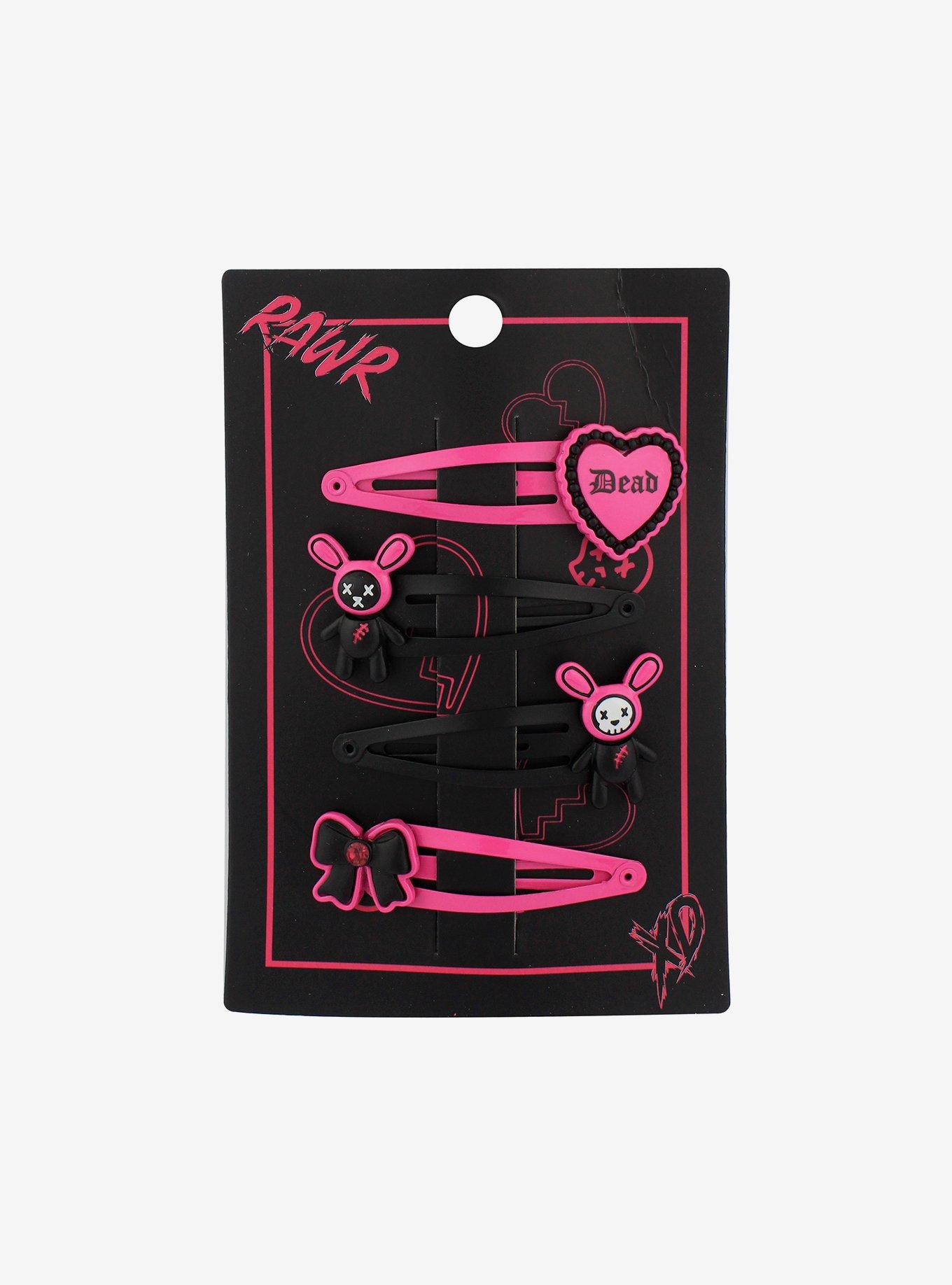 Pink Bunny Hair Clip Set | Hot Topic