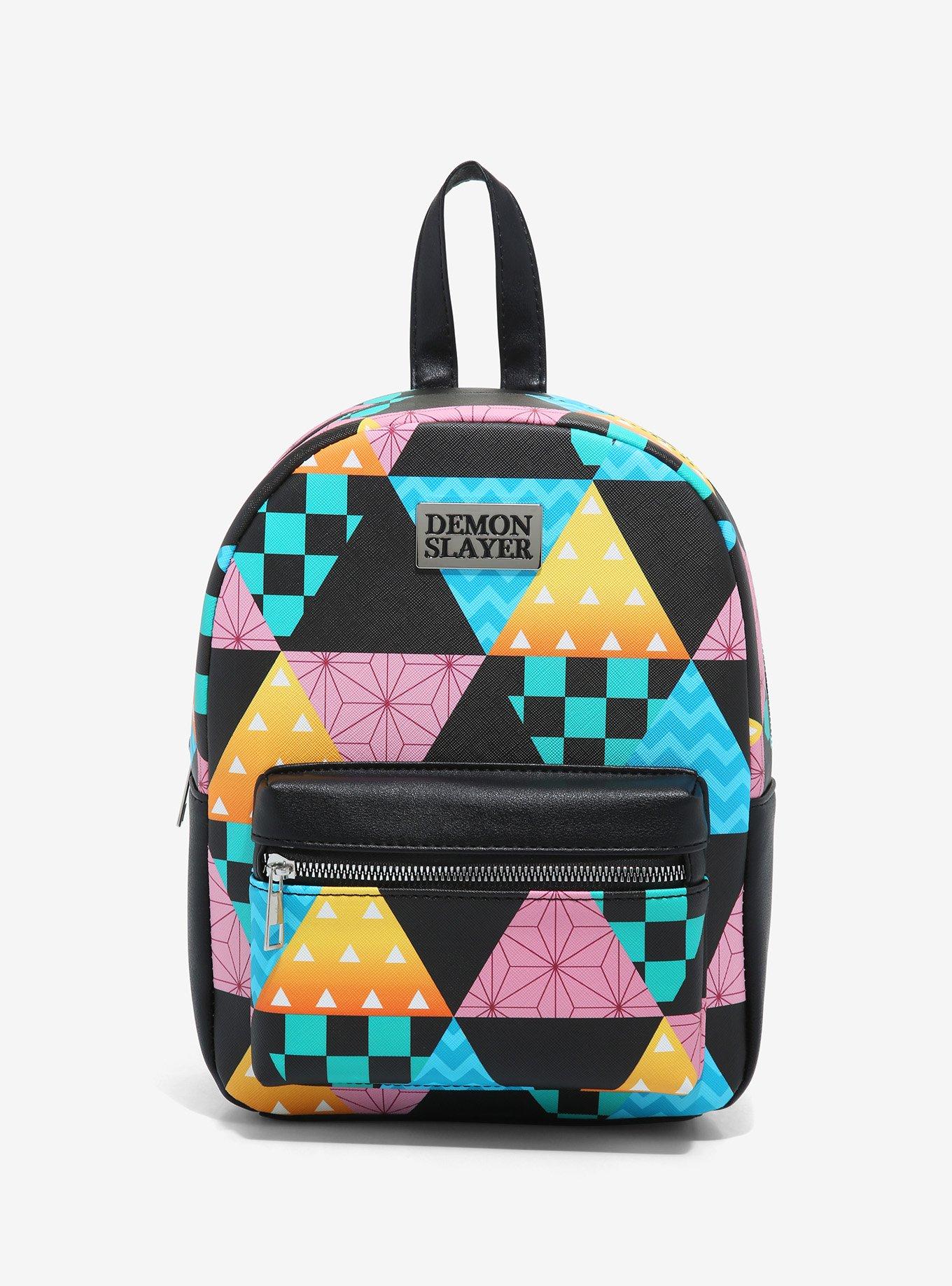 Demon Slayer: Kimetsu No Yaiba Patchwork Mini Backpack | Hot Topic