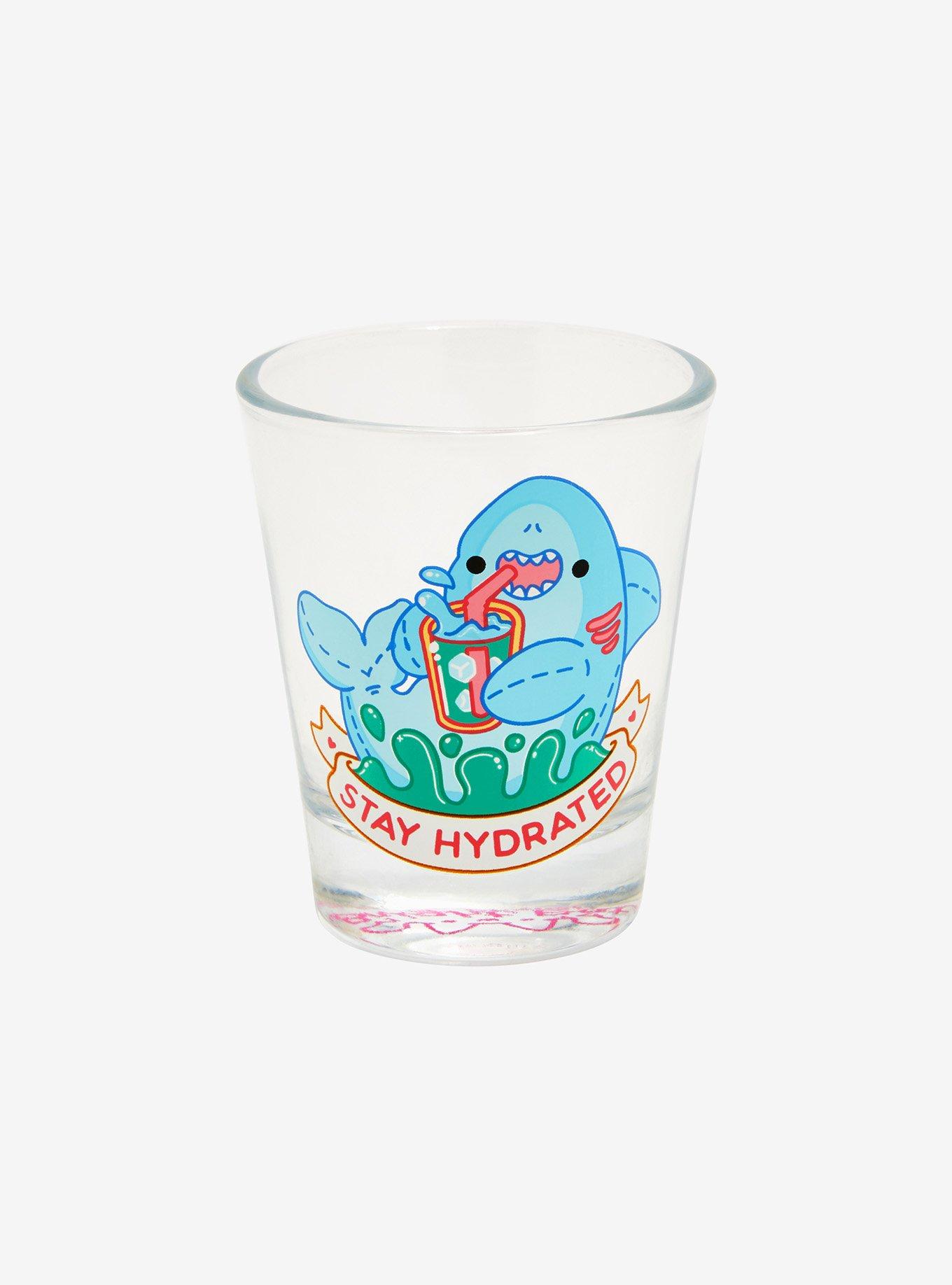 Chibi Shark Stay Hydrated Mini Glass | Hot Topic