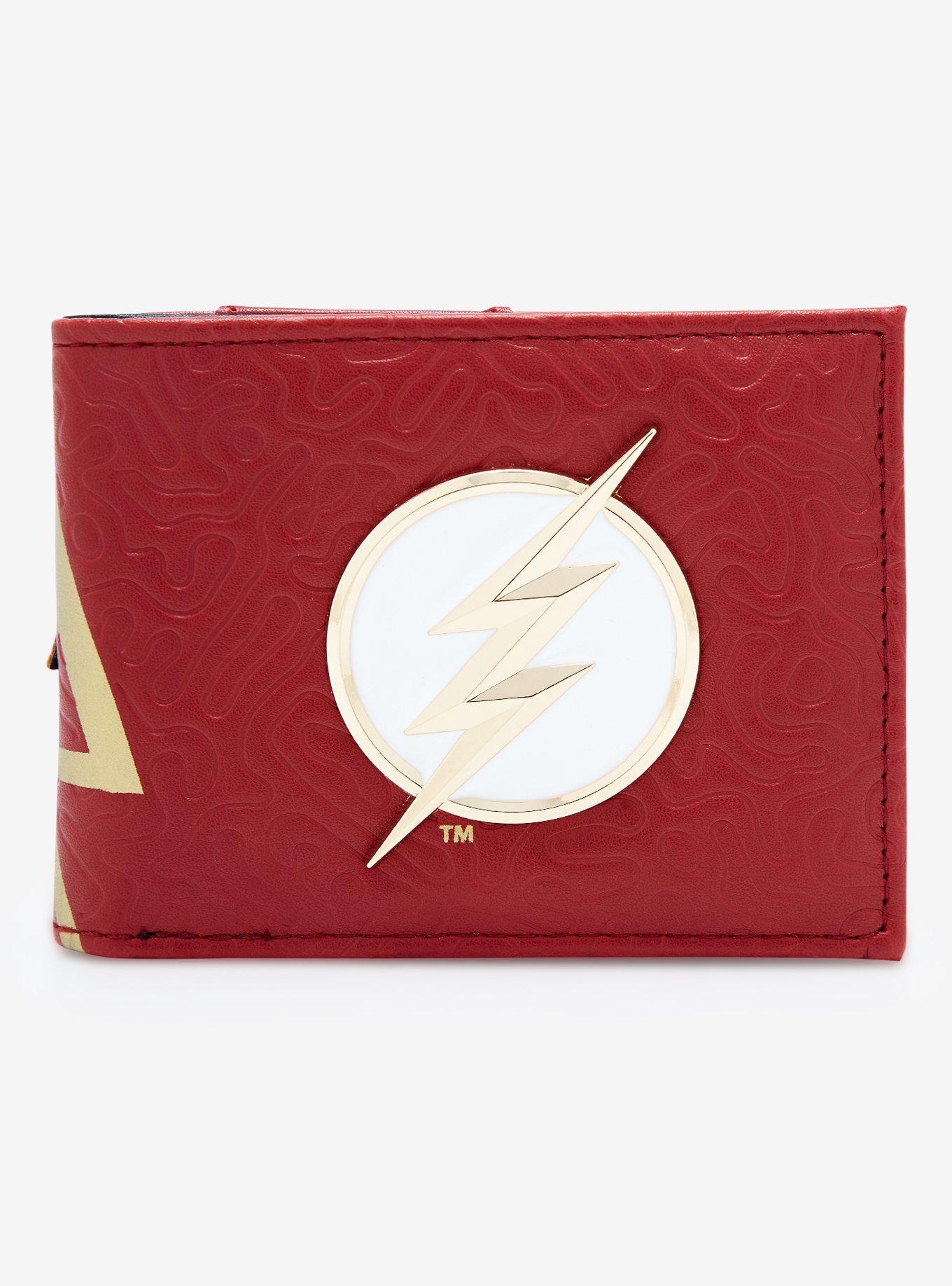 DC Comics The Flash Logo Bifold Wallet - BoxLunch Exclusive | BoxLunch