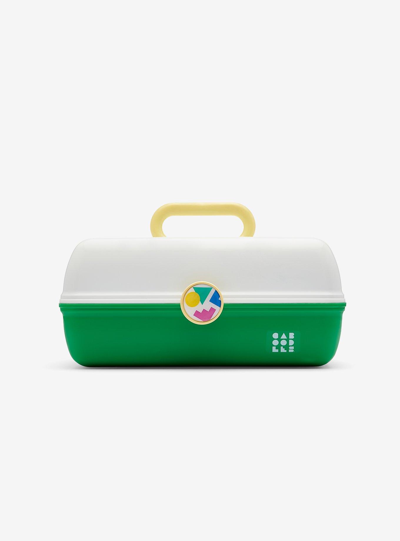 Caboodles On-The-Go Girl Retro Dreams White over Green | Hot Topic