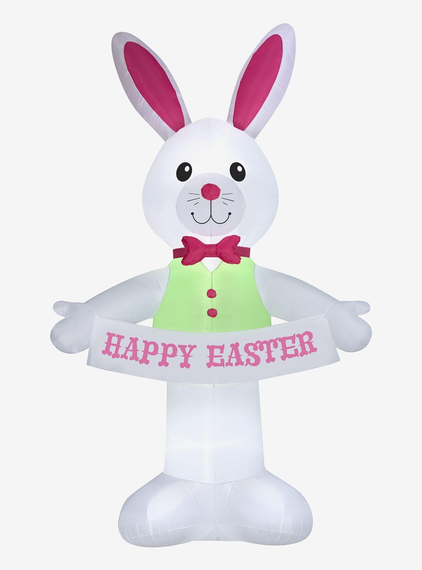 Airblown Inflatable Easter Bunny Giant | Hot Topic