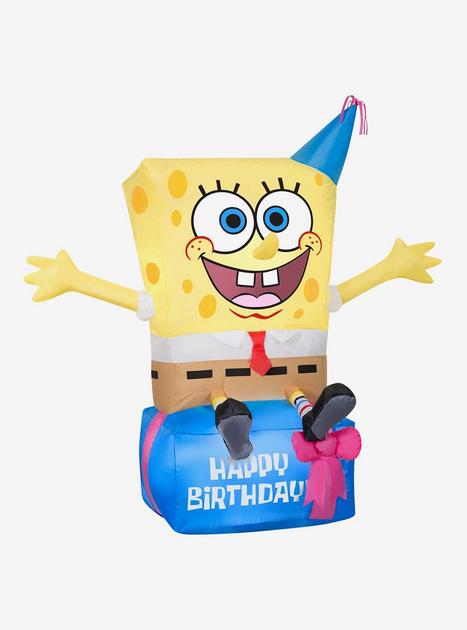 SpongeBob SquarePants Airblown Inflatable SpongeBob on Birthday Present ...
