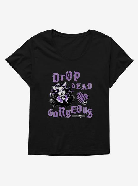 Monster High Clawdeen Drop Dead Gorgeous Girls T-Shirt Plus Size | Hot ...