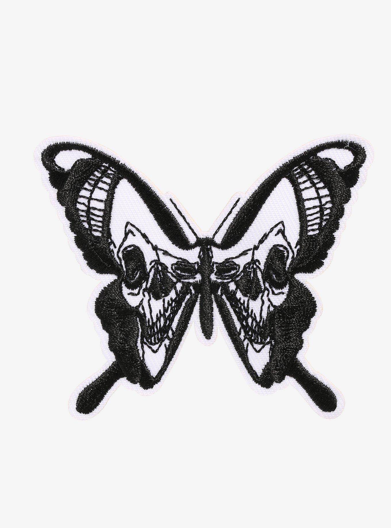 Skeleton Butterfly Patch | Hot Topic