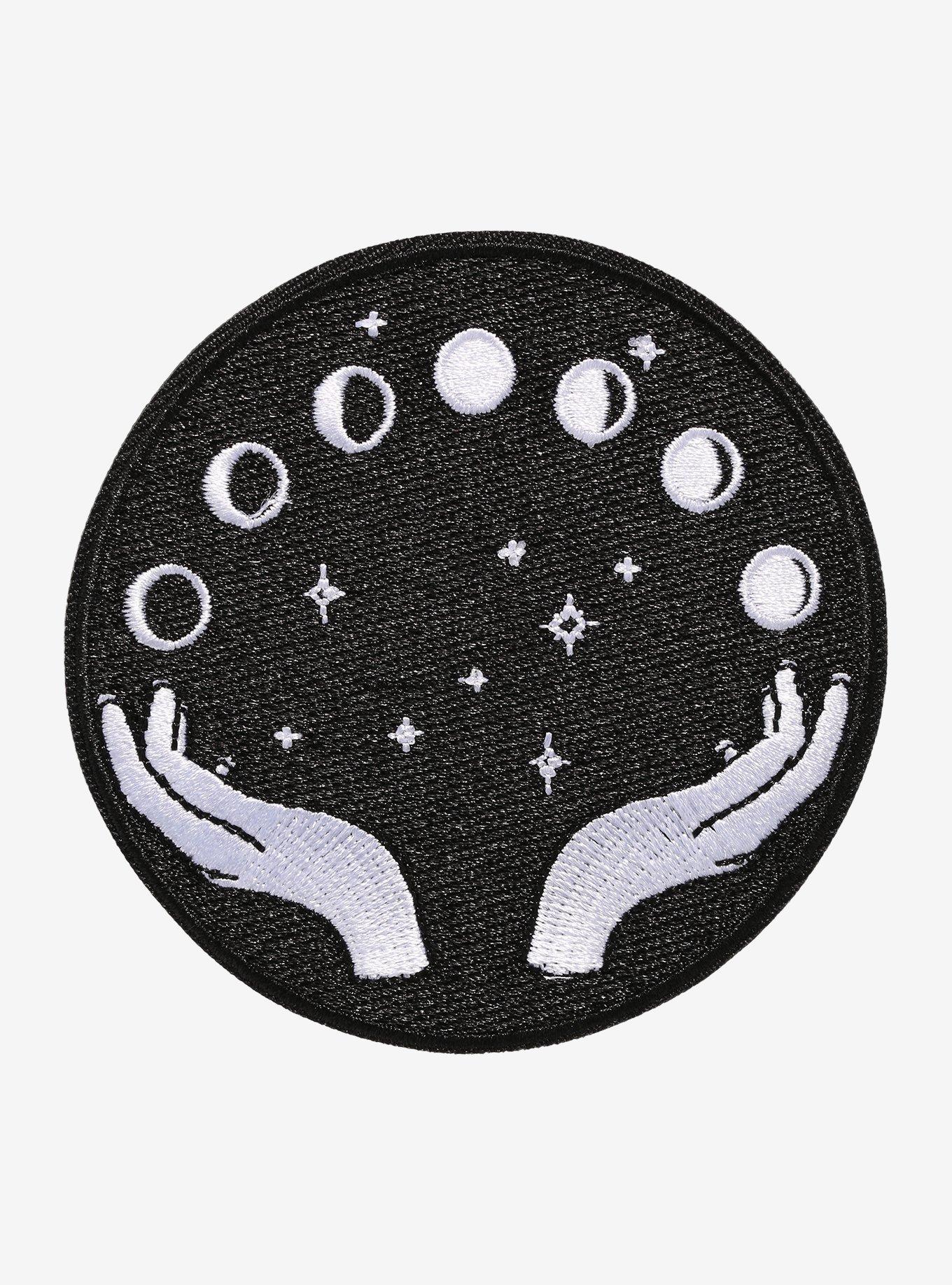 Moon Phase Hands Patch | Hot Topic