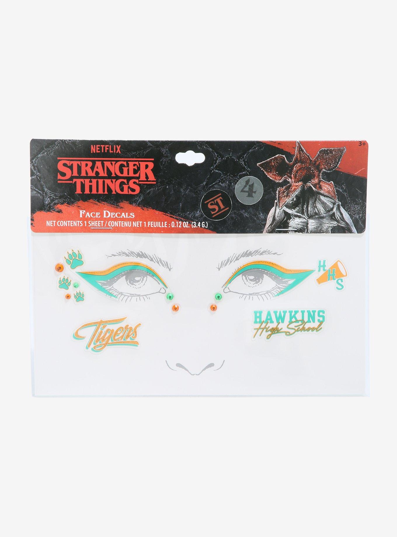 Stranger Things Hawkins High Face Decals | BoxLunch