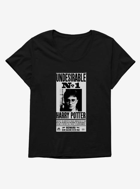Harry Potter Undesirable Number One Womens T-Shirt Plus Size | BoxLunch