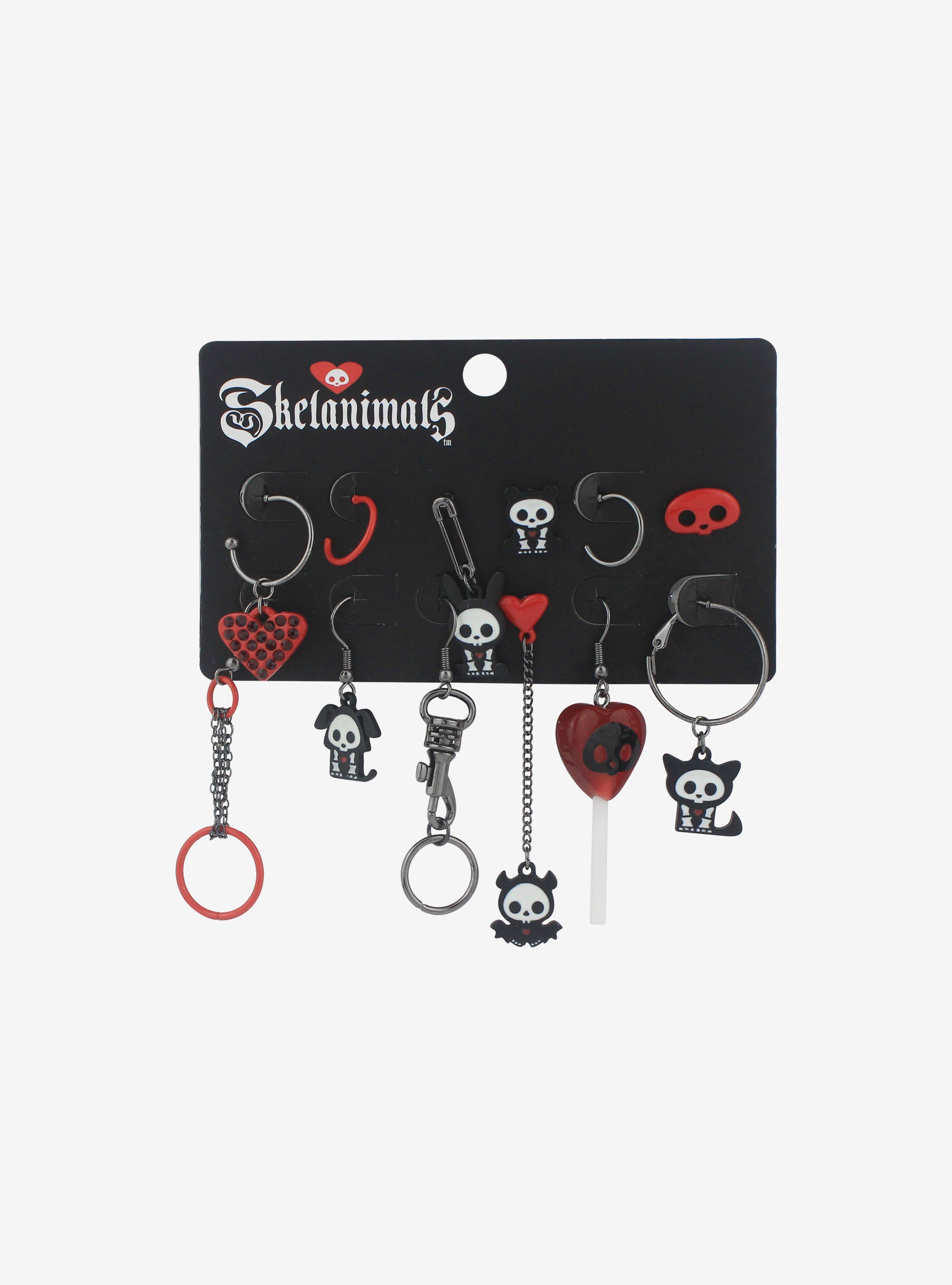 Skelanimals Mismatch Earring Set | Hot Topic