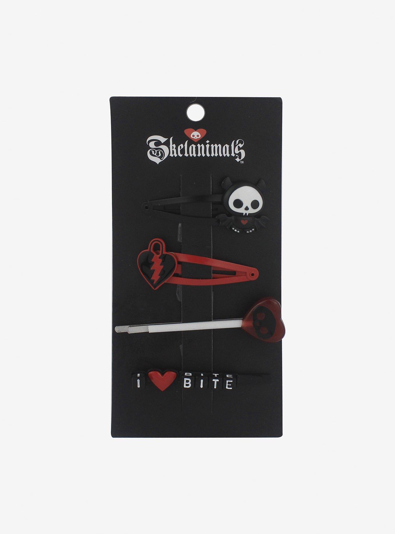 Skelanimals Icons Hair Clip Set | Hot Topic