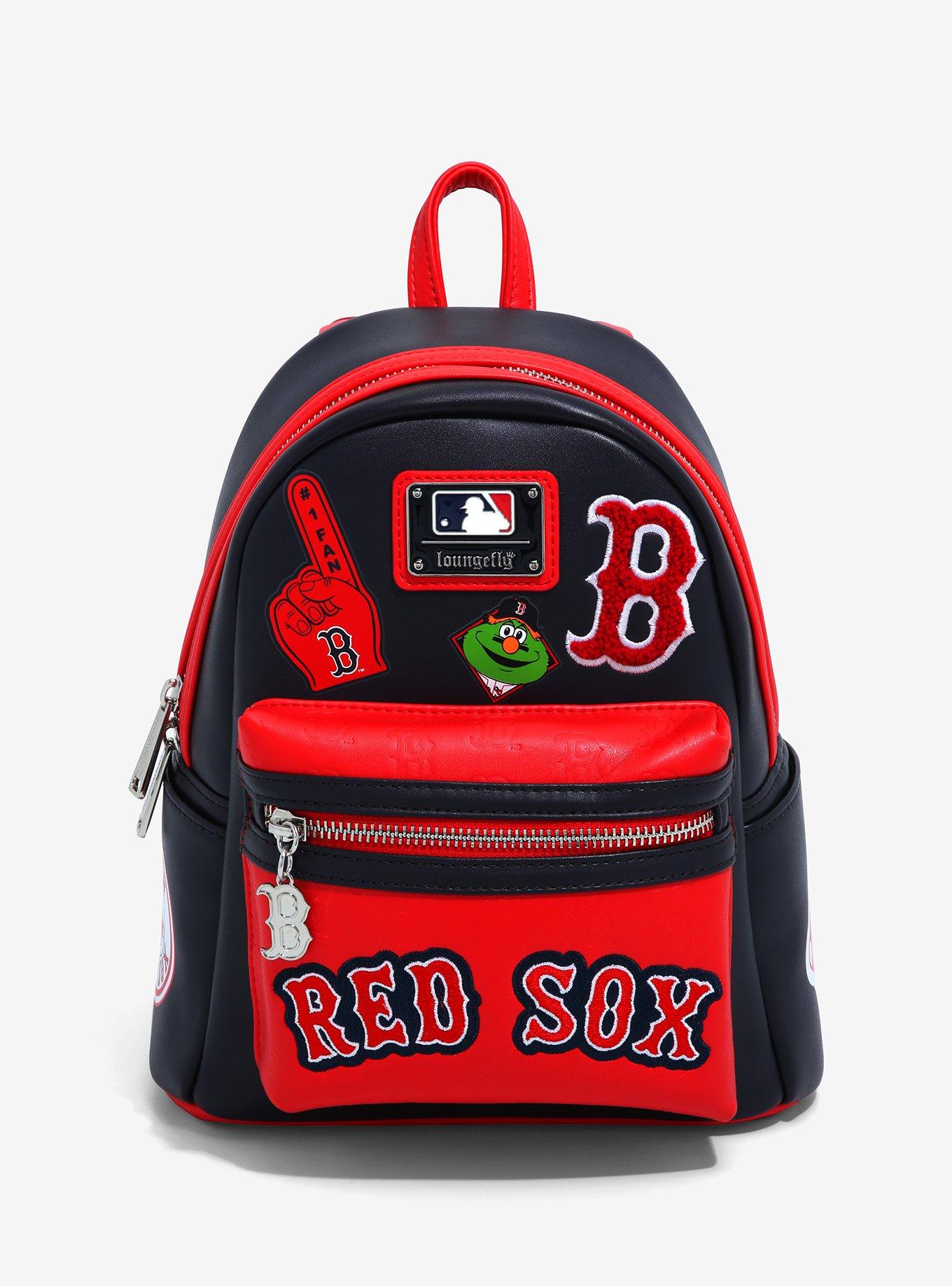 Loungefly MLB Red Sox Patches Mini Backpack | Her Universe