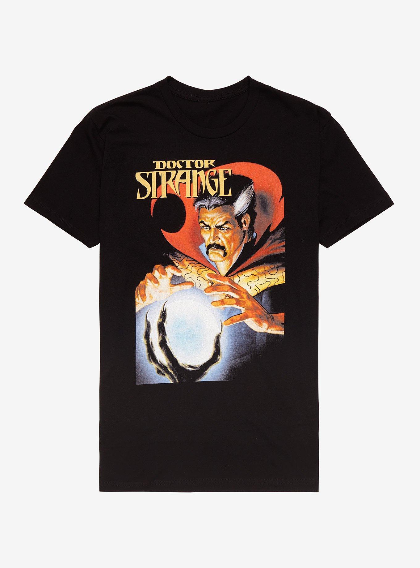 Marvel Doctor Strange Crystal Ball T-Shirt By Joe Jusko | Hot Topic