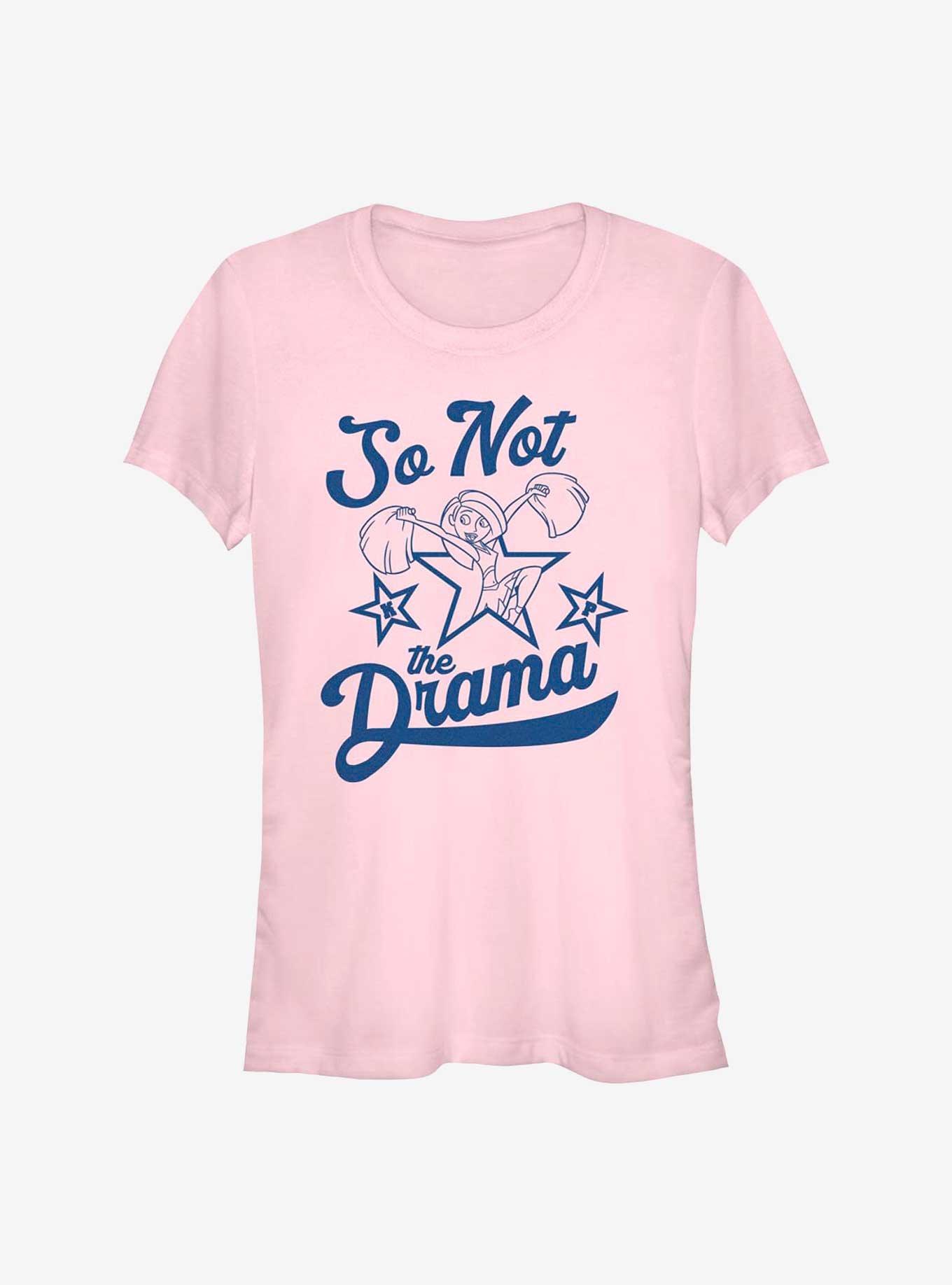 Disney Kim Possible So Not The Drama Girl's T-Shirt - PINK | Hot Topic