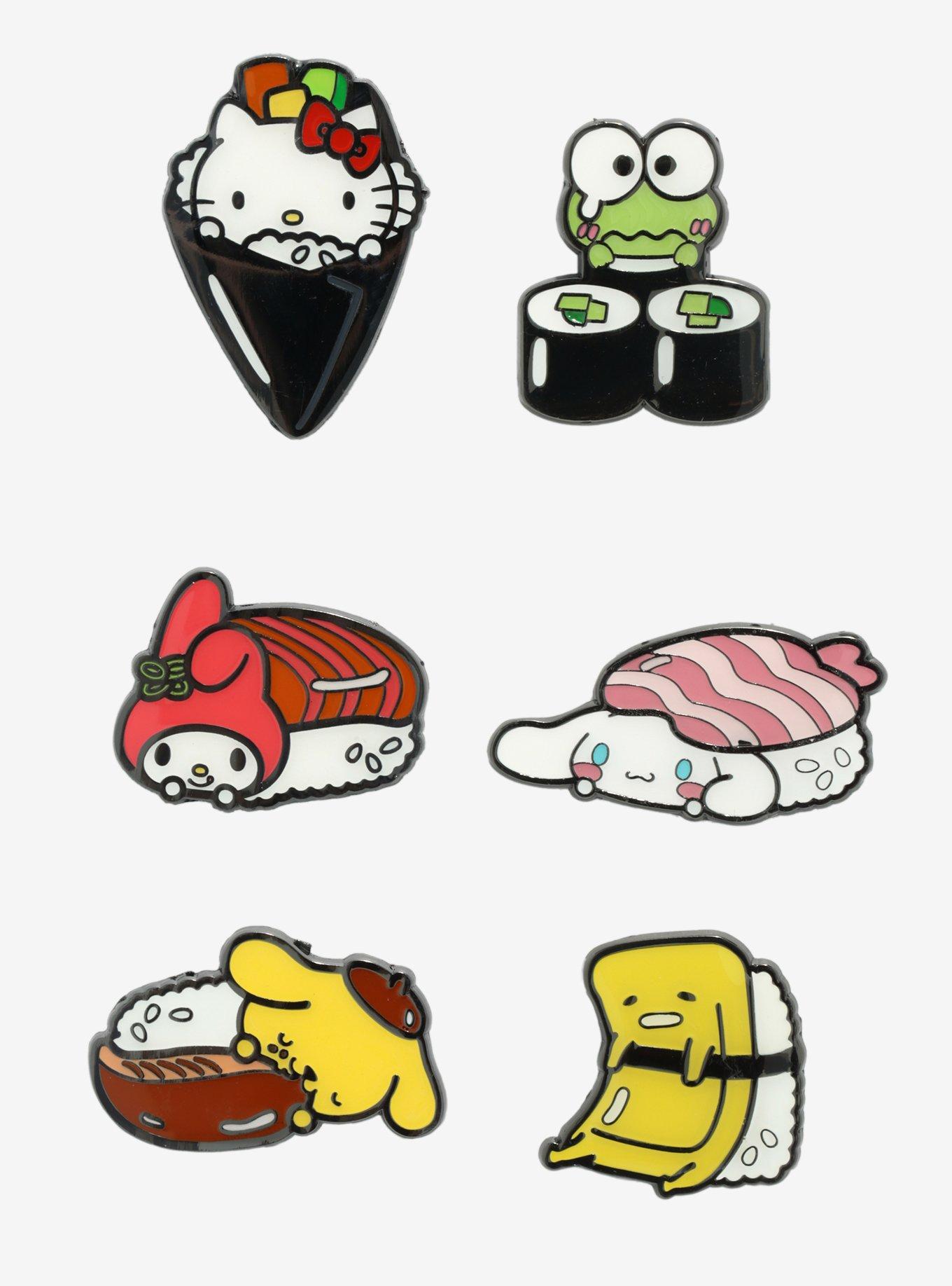 Hello Kitty And Friends Sushi Blind Box Enamel Pin Hot Topic