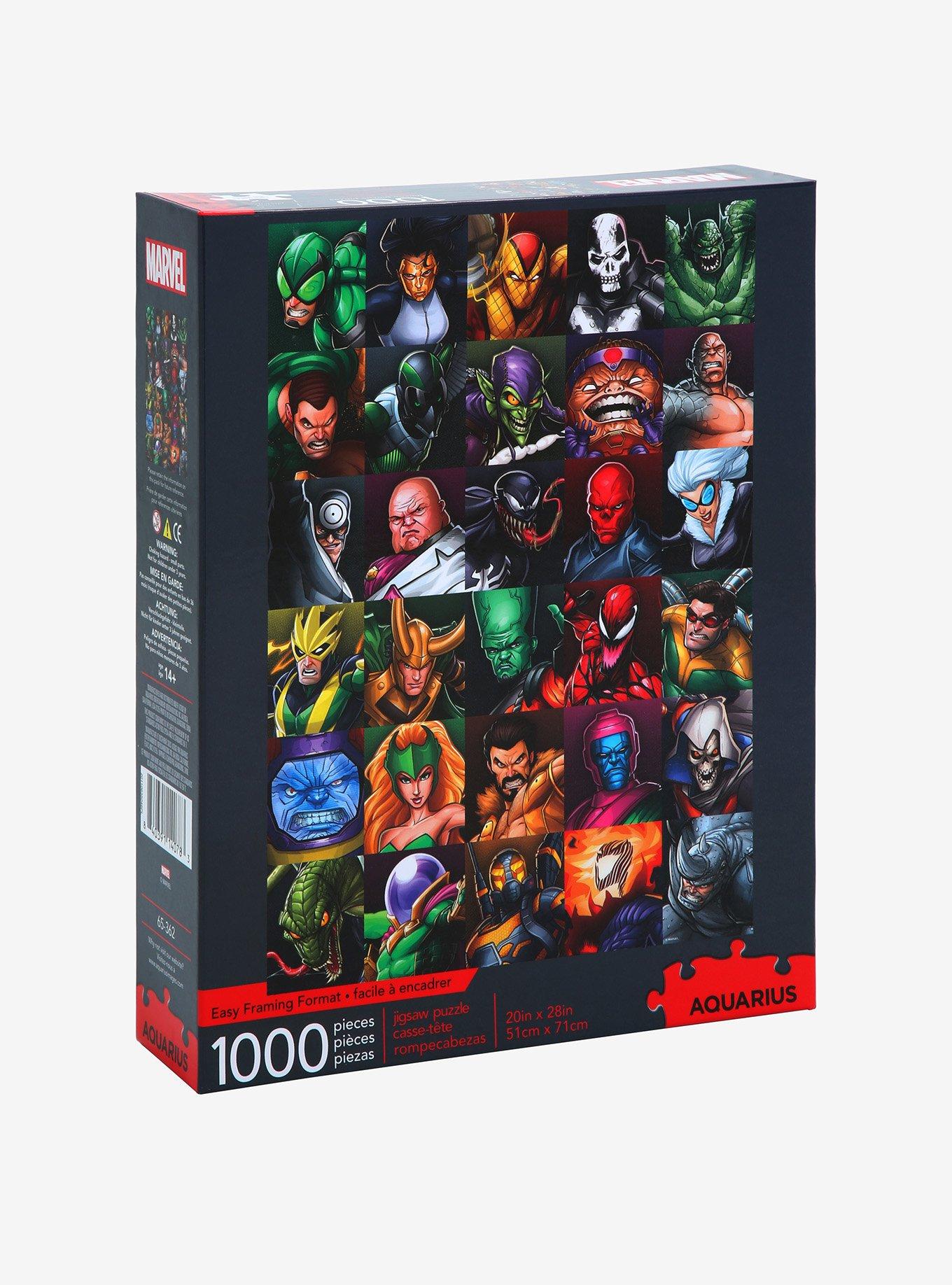 Marvel Villains Grid Portrait 1000-Piece Puzzle | BoxLunch