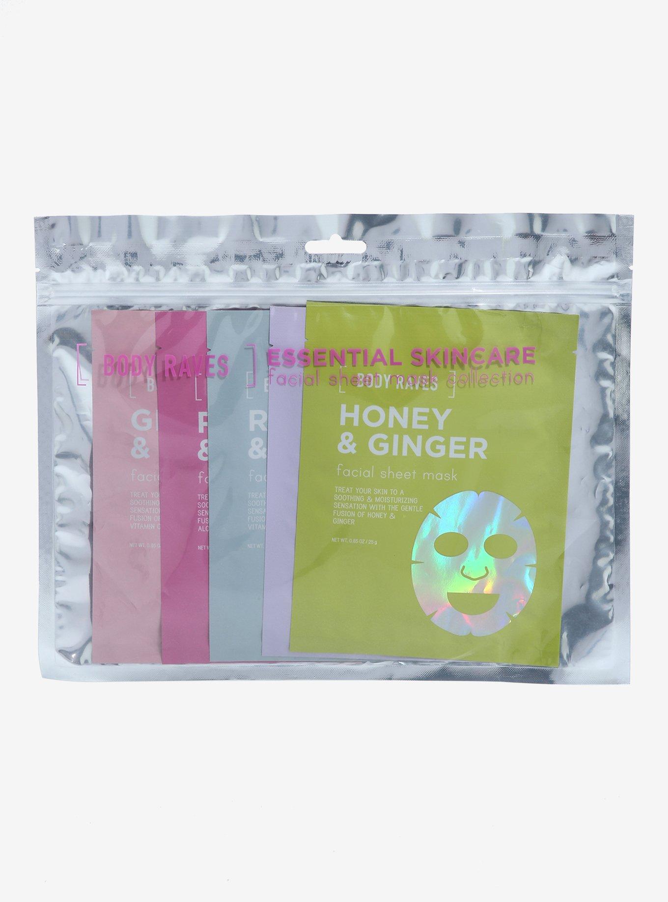 Essential Skincare Facial Sheet Mask Set | Hot Topic