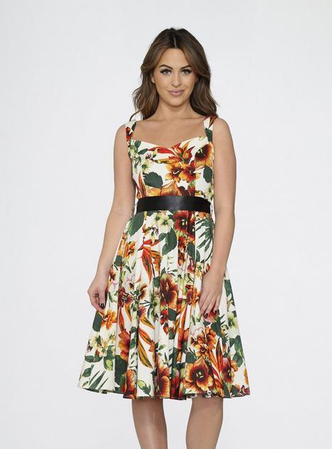 Orange Princess Lily Dress | Hot Topic