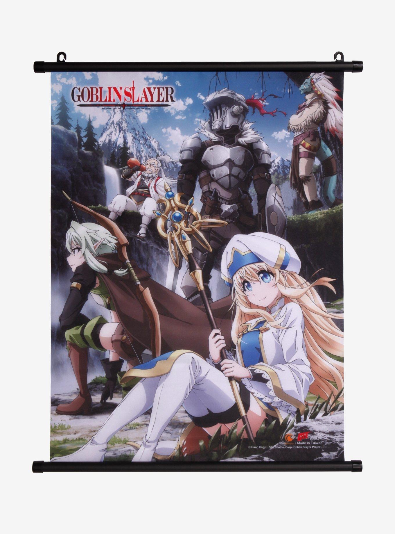 Goblin Slayer Group Wall Scroll | Hot Topic