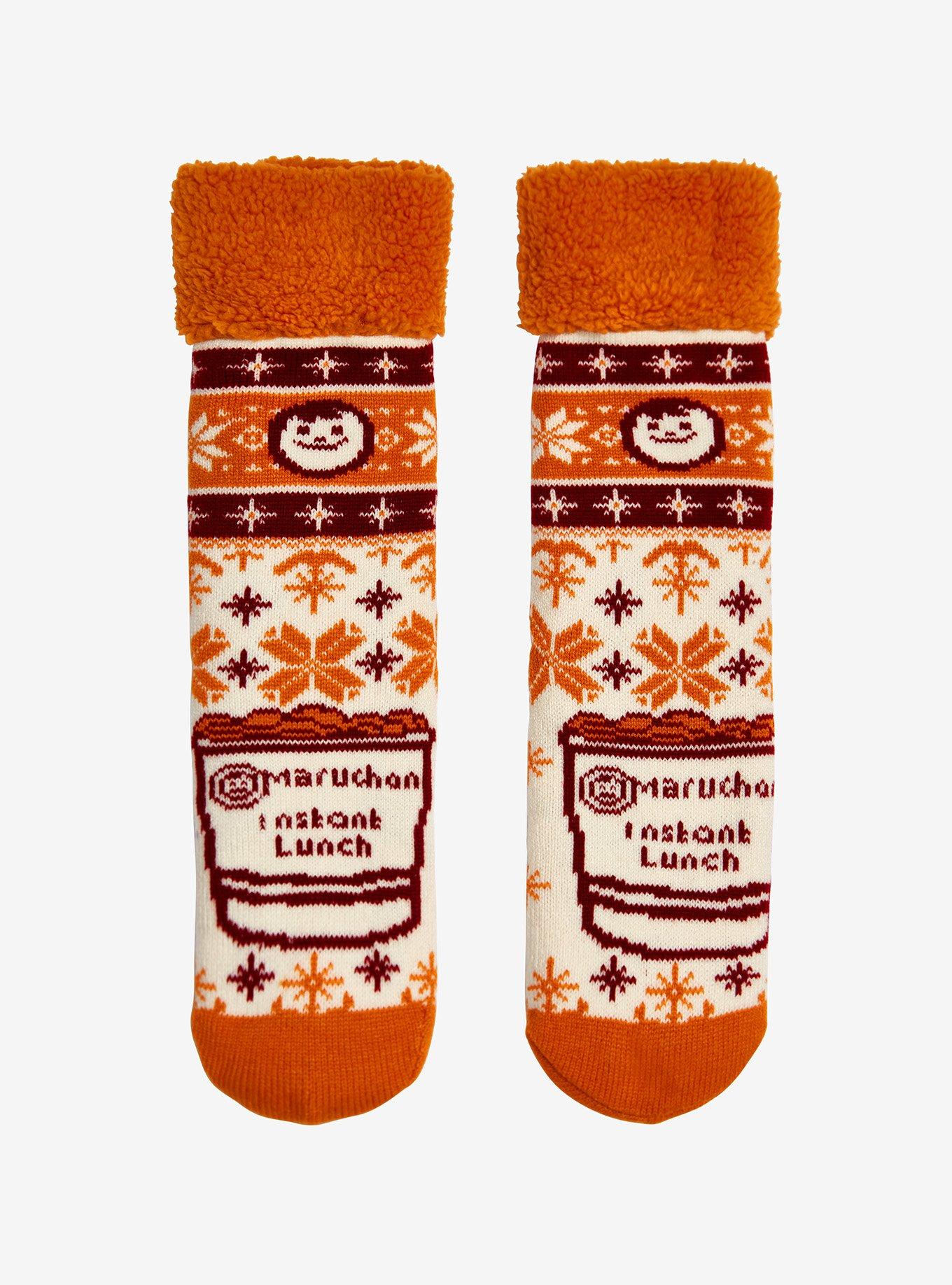 Maruchan Fair Isle Cozy Slipper Socks | Hot Topic