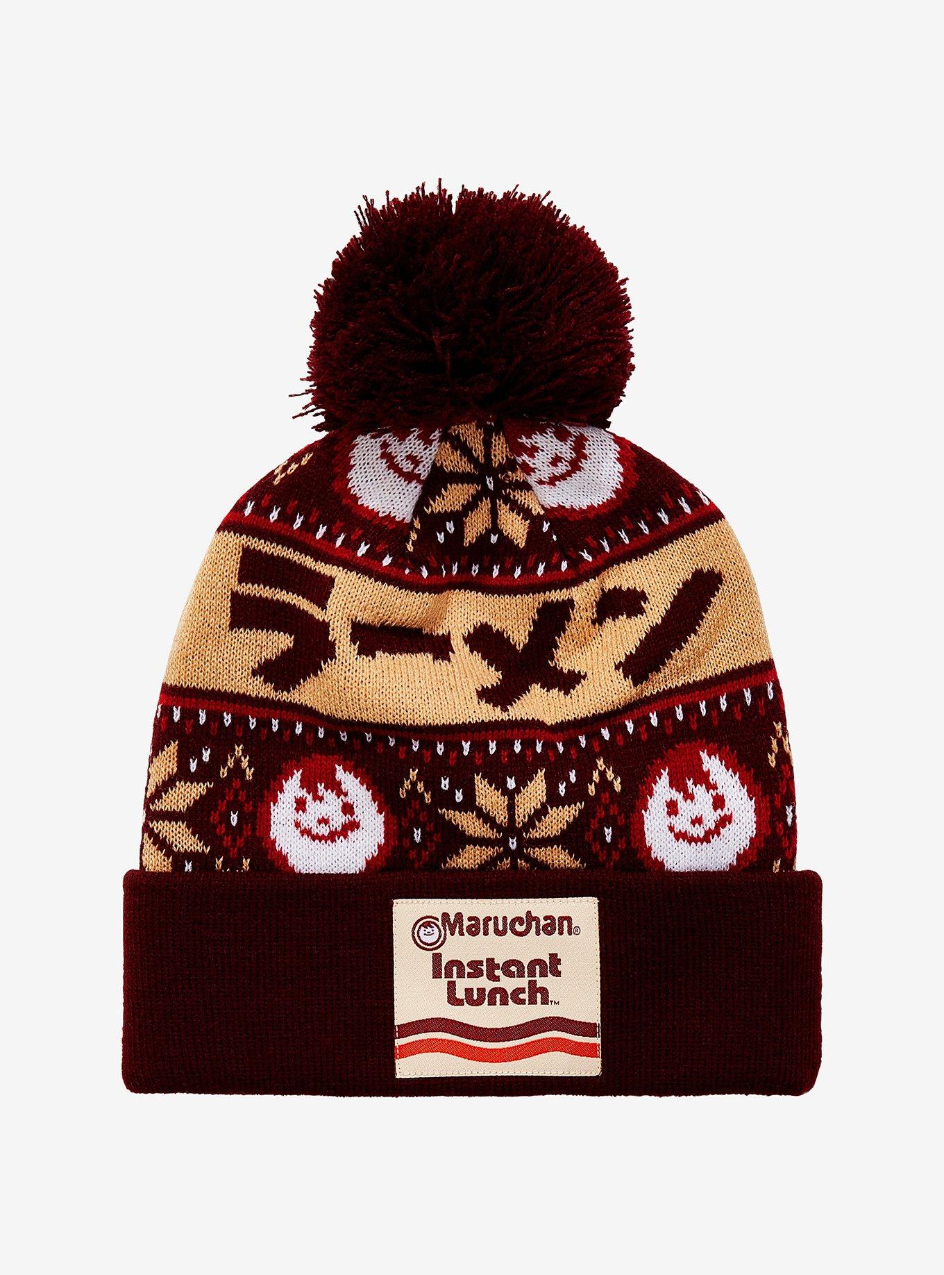 Maruchan Fair Isle Pom Beanie | Hot Topic
