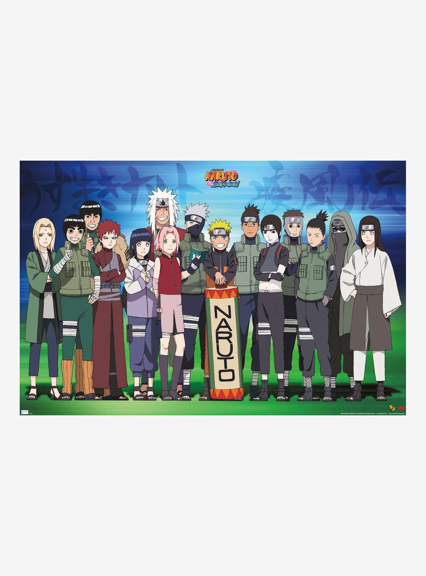 Naruto Shippuden Lineup Poster | Hot Topic