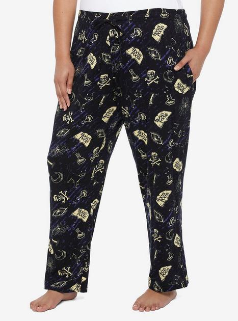 Disney Hocus Pocus Icons Pajama Pants Plus Size | Hot Topic