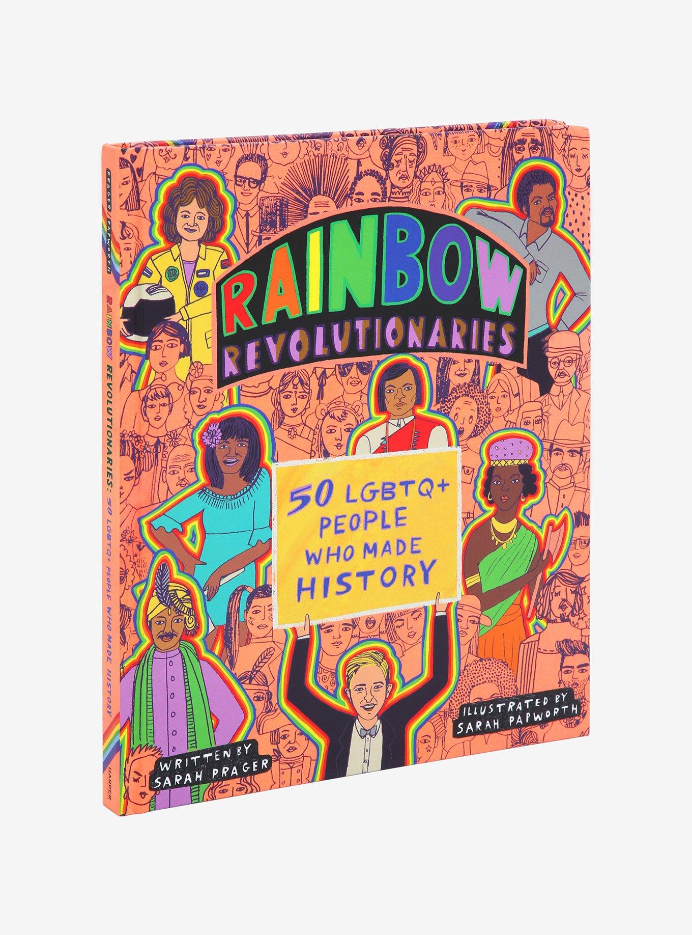 Rainbow Revolutionaries: 50 LGBTQ+ People Who Made History Book | BoxLunch