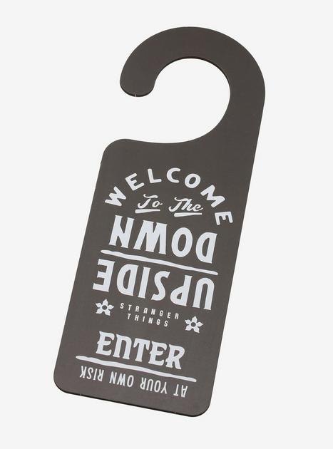 Stranger Things Do Not Disturb Door Sign | Hot Topic