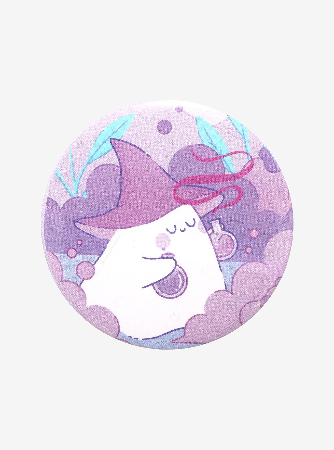 Ghost Magic 3 Inch Button By Arcasian | Hot Topic