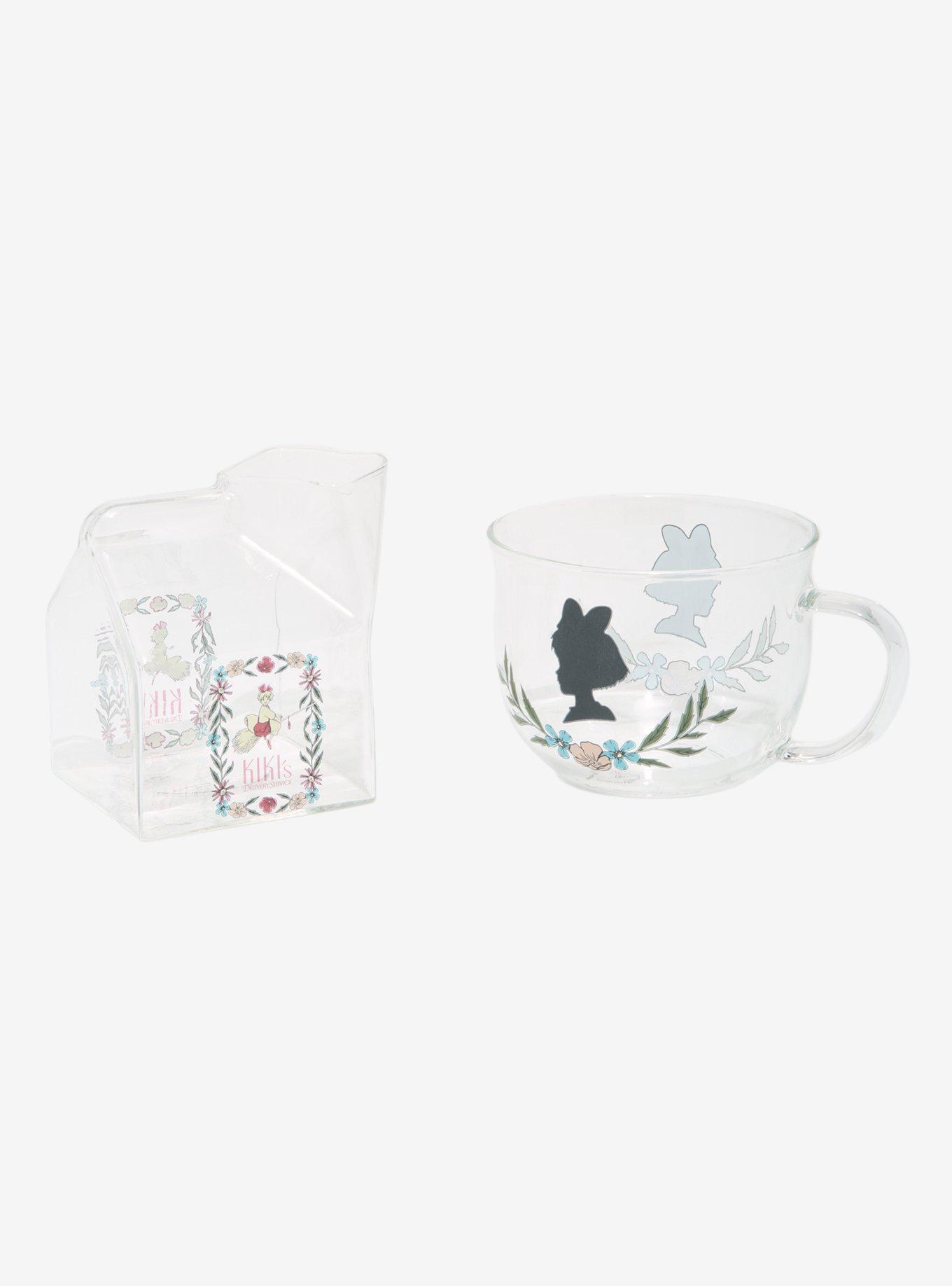 Her Universe Studio Ghibli Kiki's Delivery Service Glass Mug & Carton ...