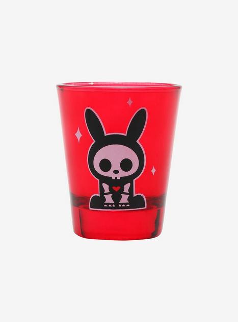 Skelanimals Jack The Rabbit Mini Glass | Hot Topic