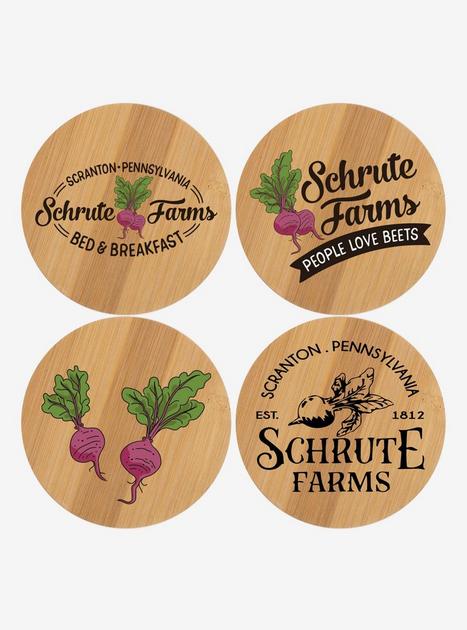 The Office Bamboo Coaster Set | BoxLunch