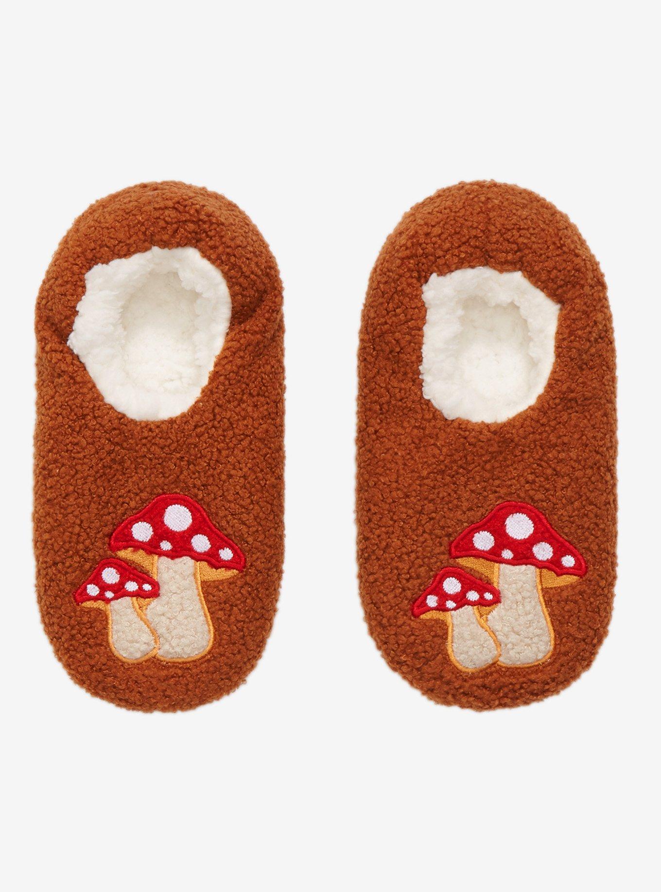 Mushroom Cozy Slippers | Hot Topic
