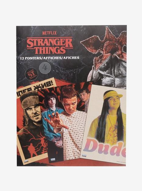 Stranger Things Season 4 Poster Book | Hot Topic