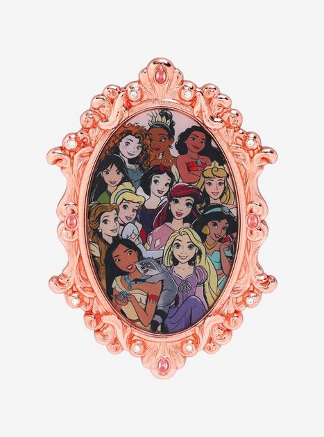 Loungefly Disney Princess Mirror Portrait Enamel Pin - BoxLunch ...