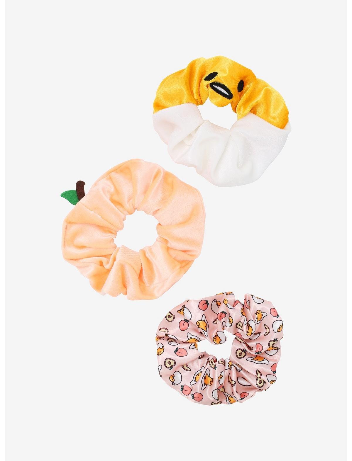 Gudetama Peach Scrunchie Set | Hot Topic