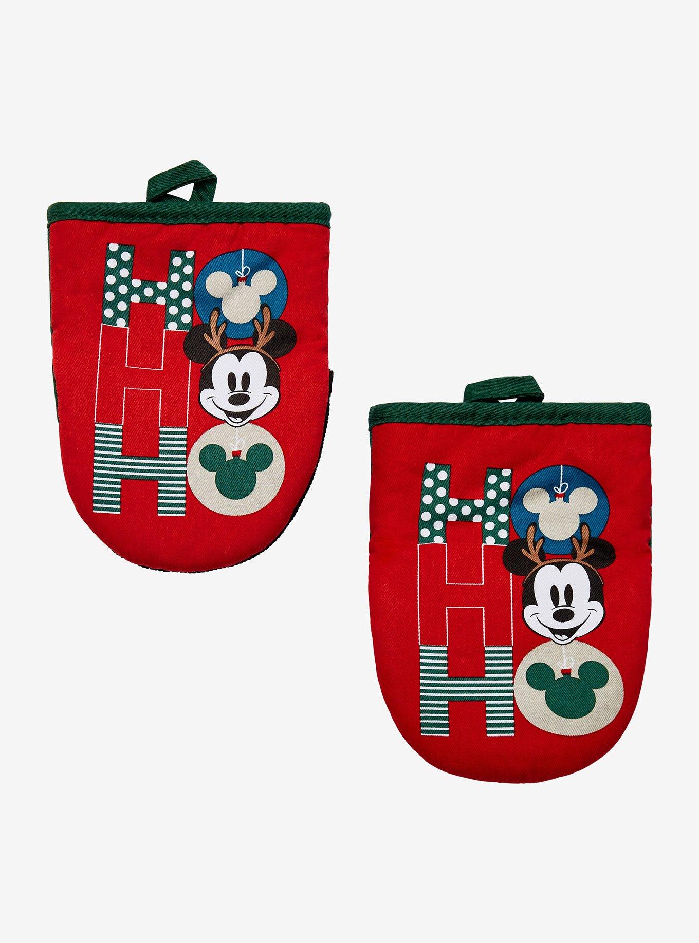 Disney Mickey Mouse Ho Ho Ho Mini Oven Mitt Set | Hot Topic