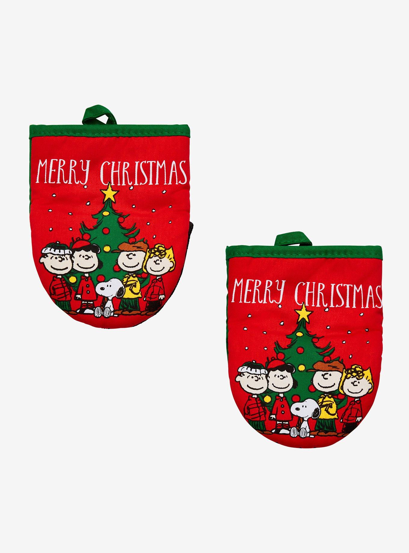 Peanuts Christmas Mini Oven Mitt Set | Hot Topic