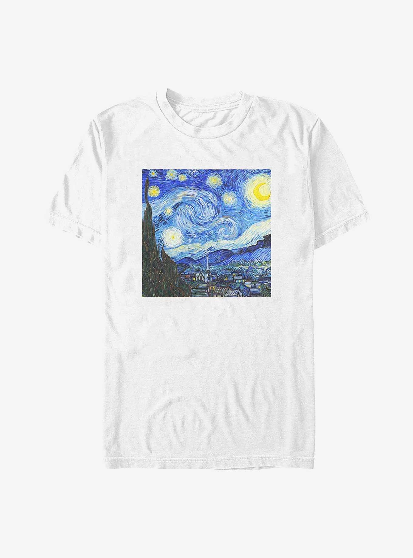 Starry Night T-Shirt - WHITE | Hot Topic
