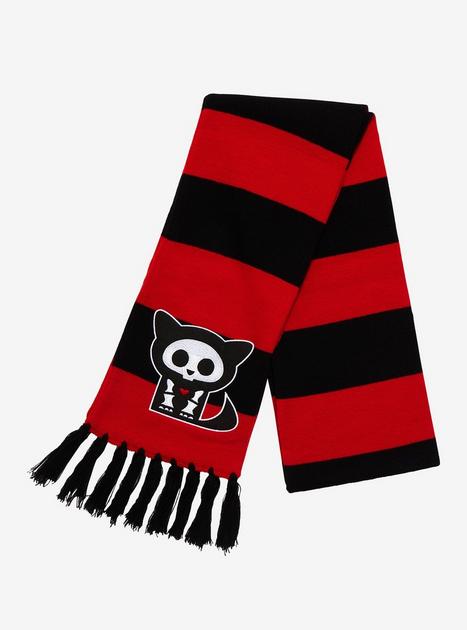 Skelanimals Stripe Scarf | Hot Topic
