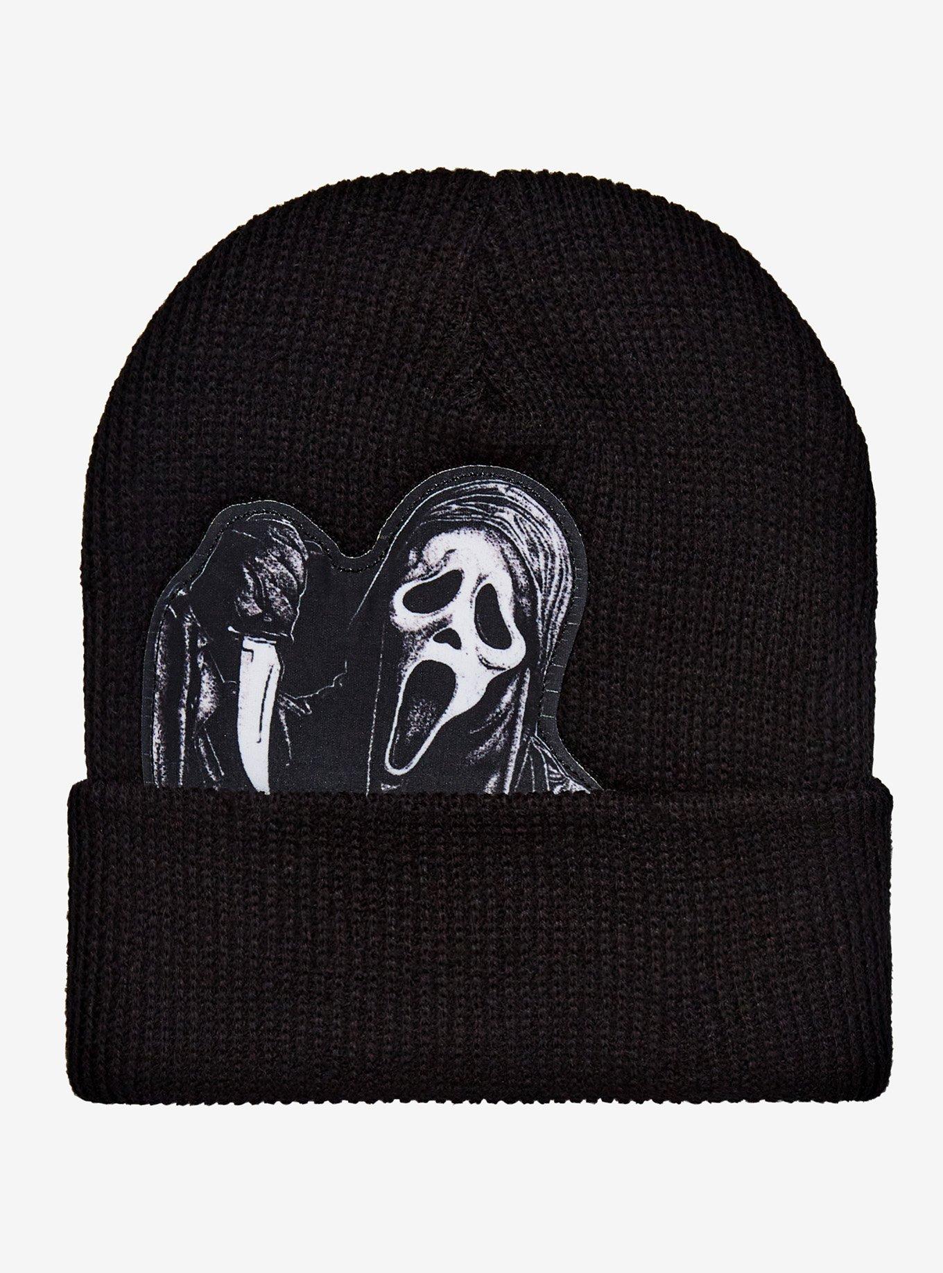 Scream Ghost Face Peeking Beanie | Hot Topic