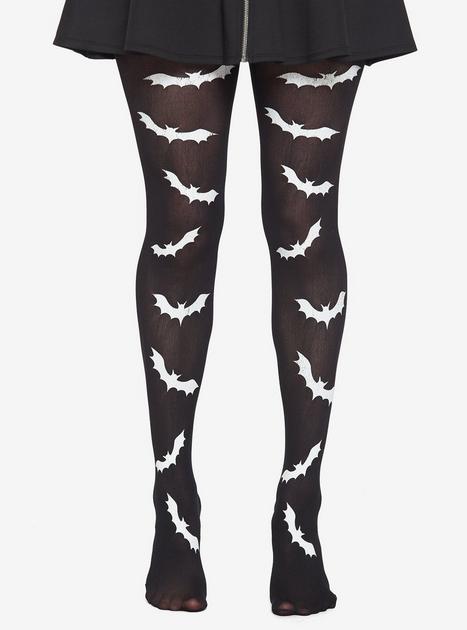 White Bats Tights | Hot Topic