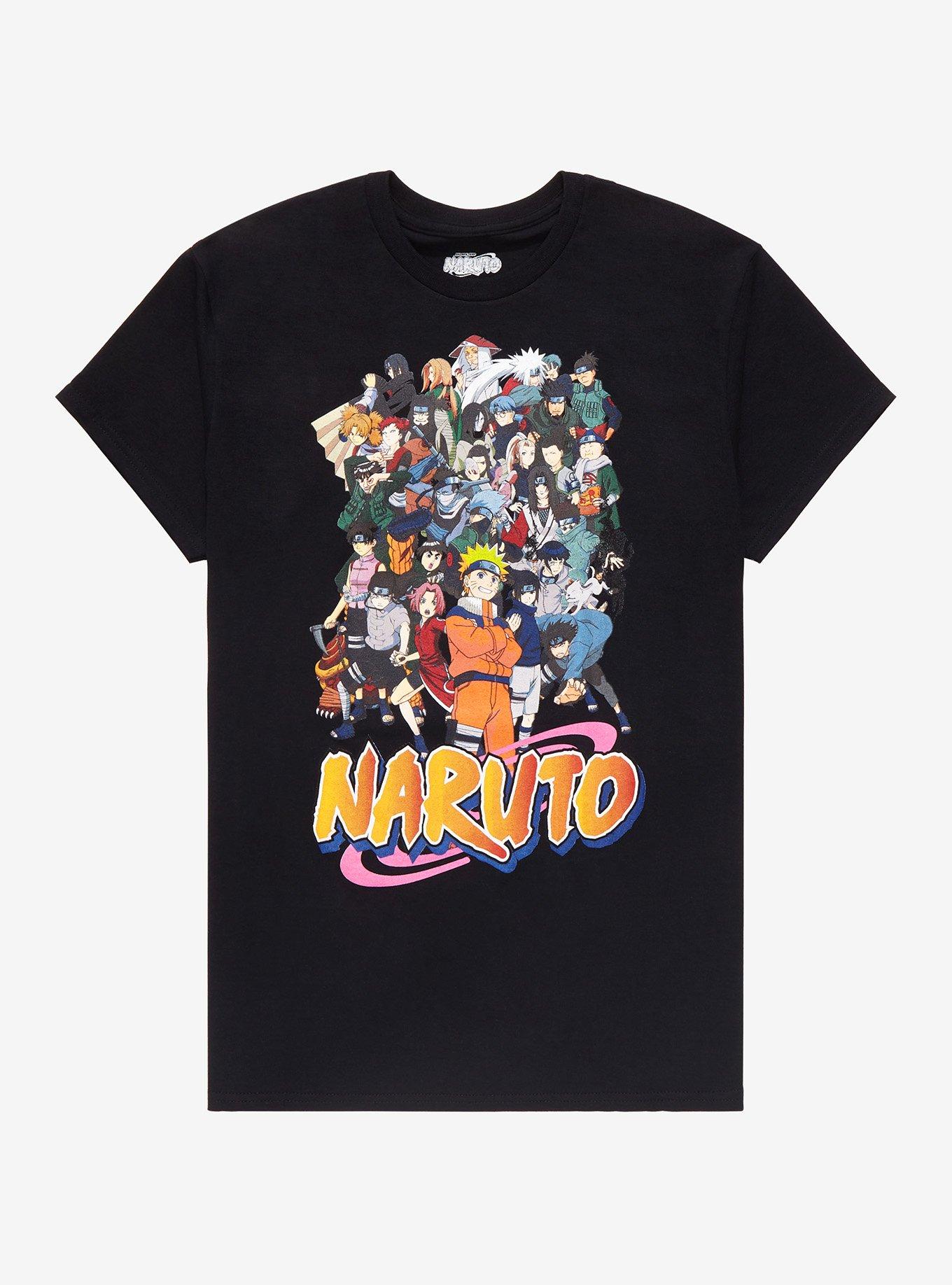 Naruto Classic Group Collage T Shirt Hot Topic