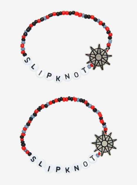Slipknot Nonagram Best Friend Beaded Bracelet Set | Hot Topic