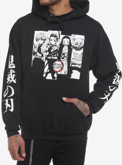 Demon Slayer: Kimetsu No Yaiba Group Panels Hoodie | Hot Topic