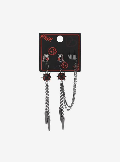 Rawr XD Dinosaur Cuff Earring Set | Hot Topic