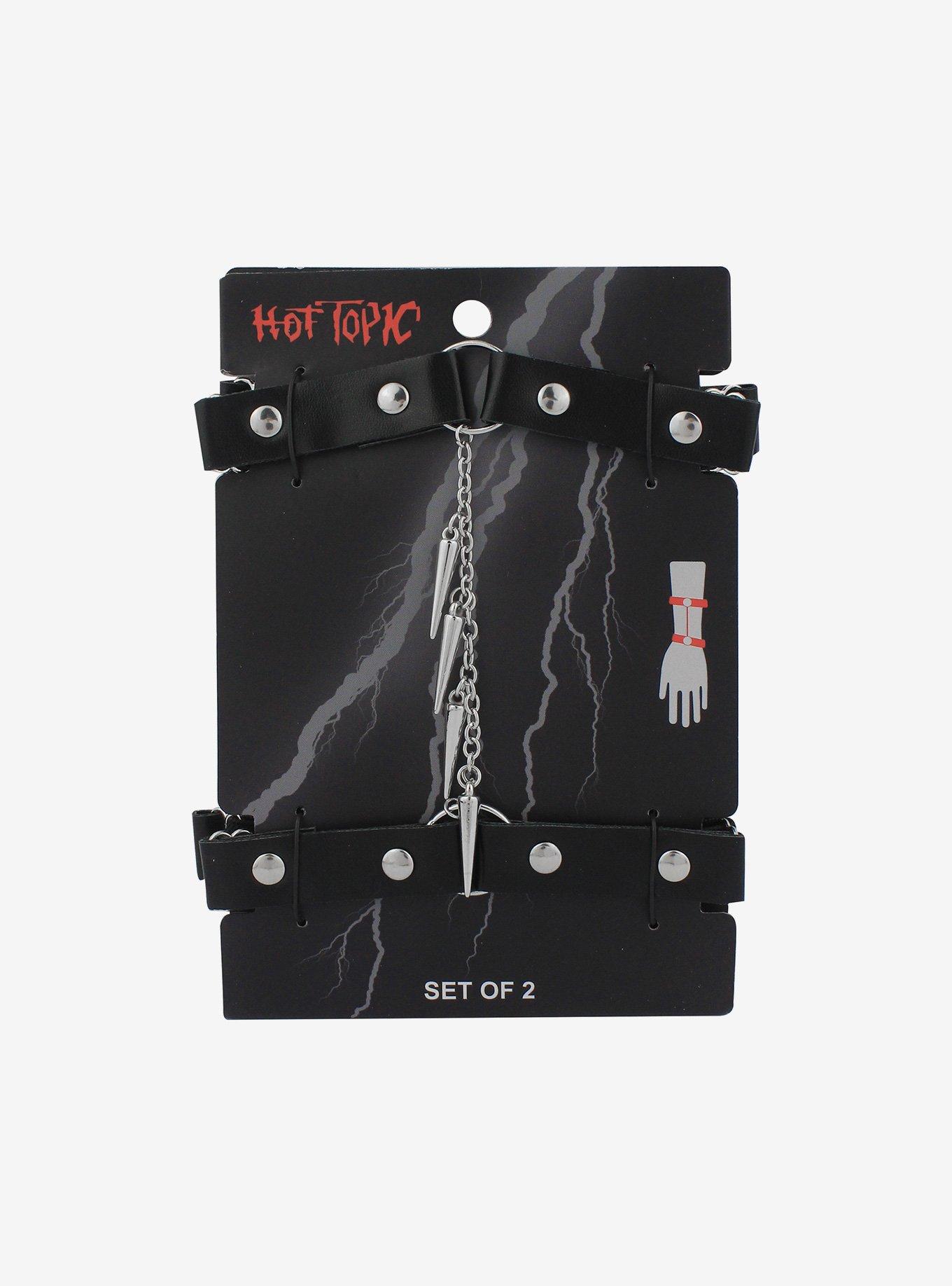 Layered Spike Arm Cuff Set | Hot Topic